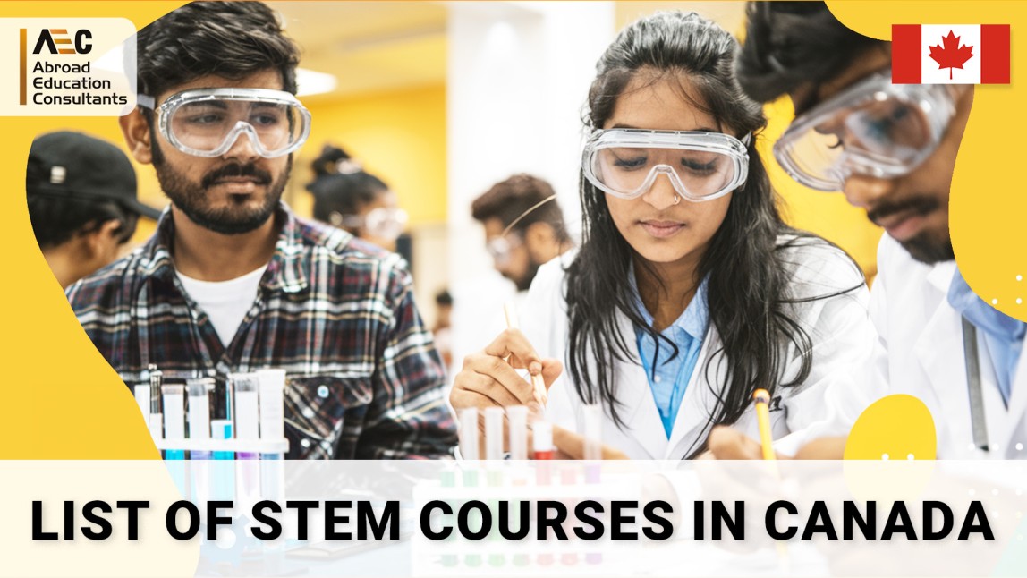 Liost pf STEM courses in Canada - AEC Overseas