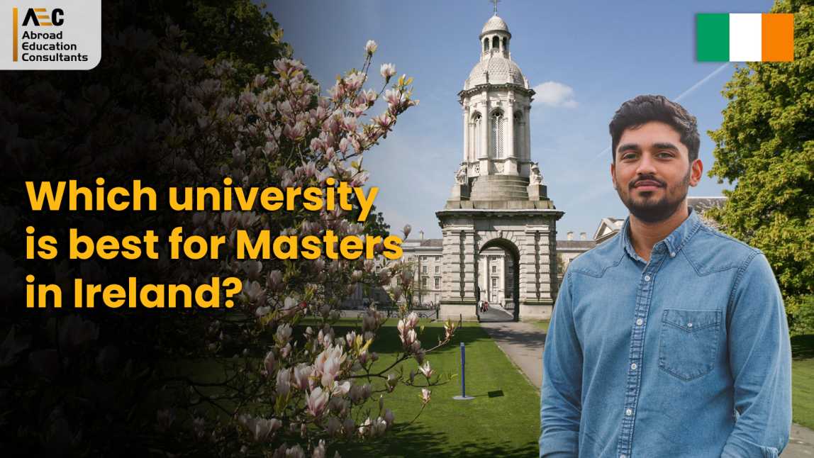Which university is best for a Masters in Ireland?