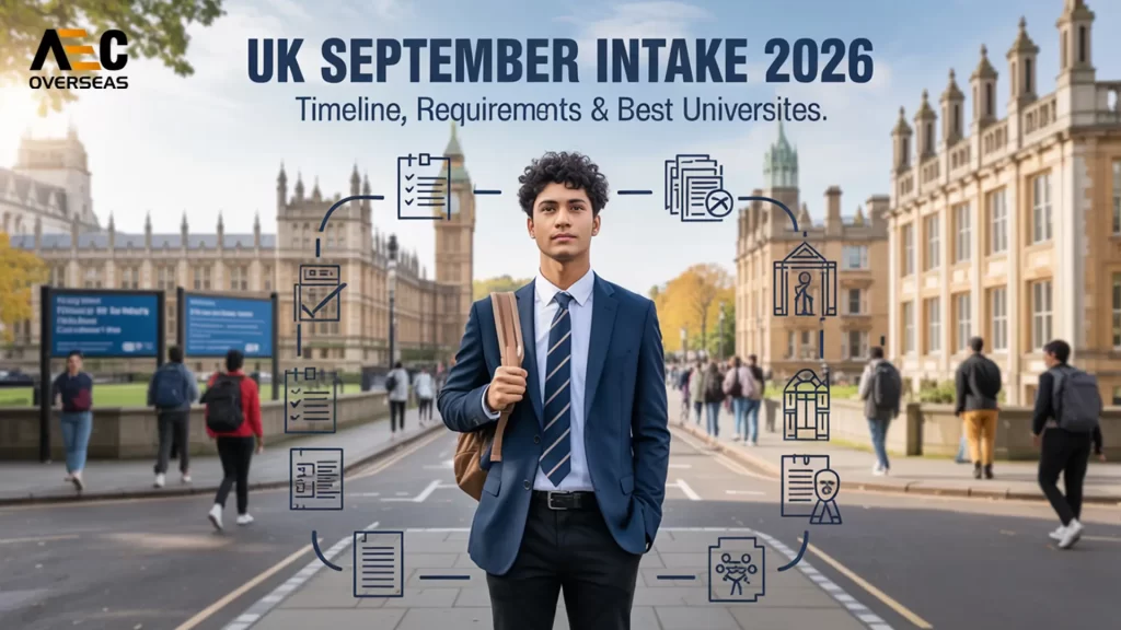 UK September Intake 2026: Timeline, Requirements & Best Universities - AEC